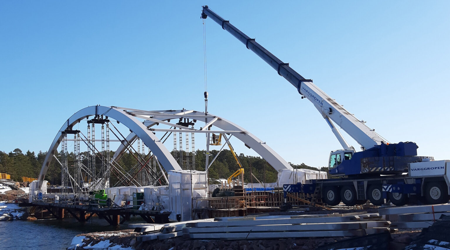 Langerbalksbro över Bomarsund på Åland - Tidningen Stålbyggnad