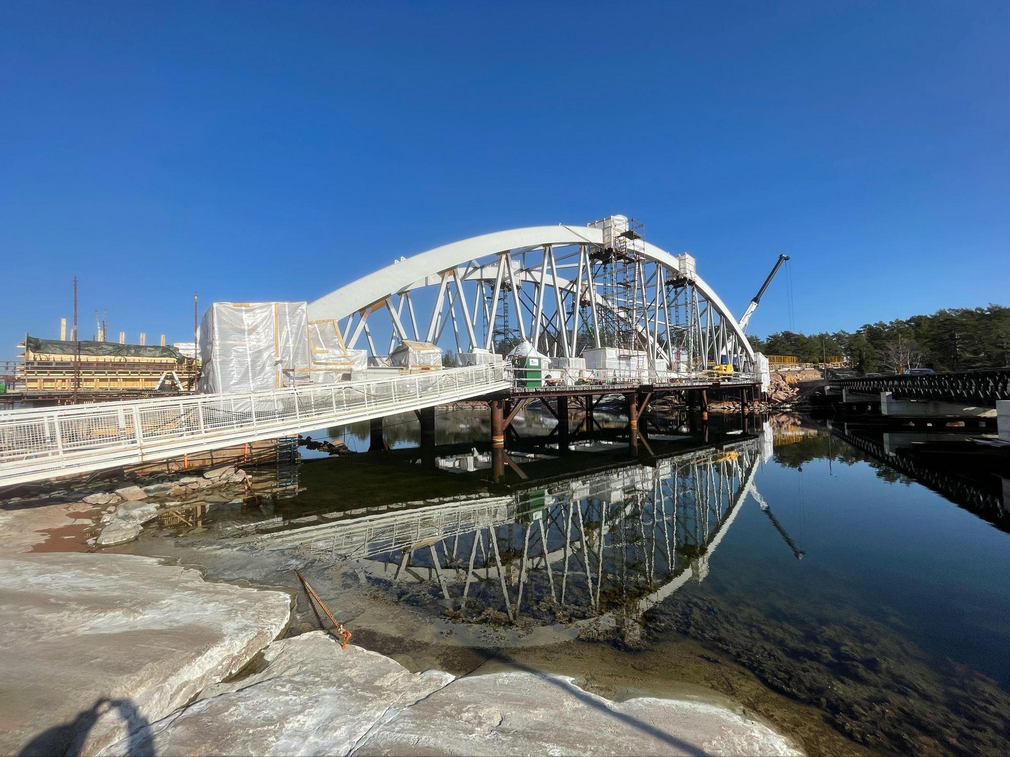 Langerbalksbro över Bomarsund på Åland - Tidningen Stålbyggnad