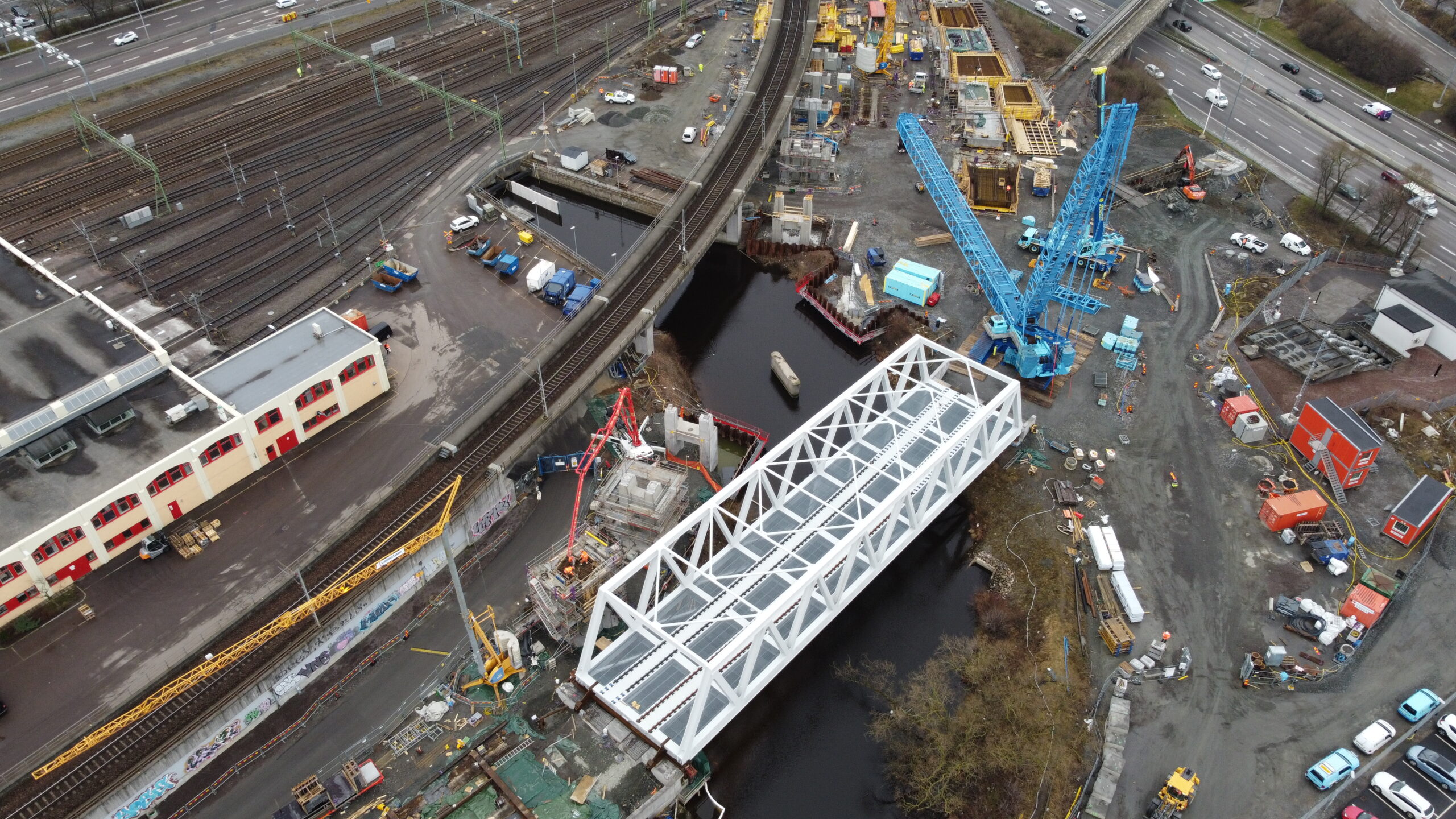 Gullbergsbron – fackverksbro för tågtrafik - Tidningen Stålbyggnad